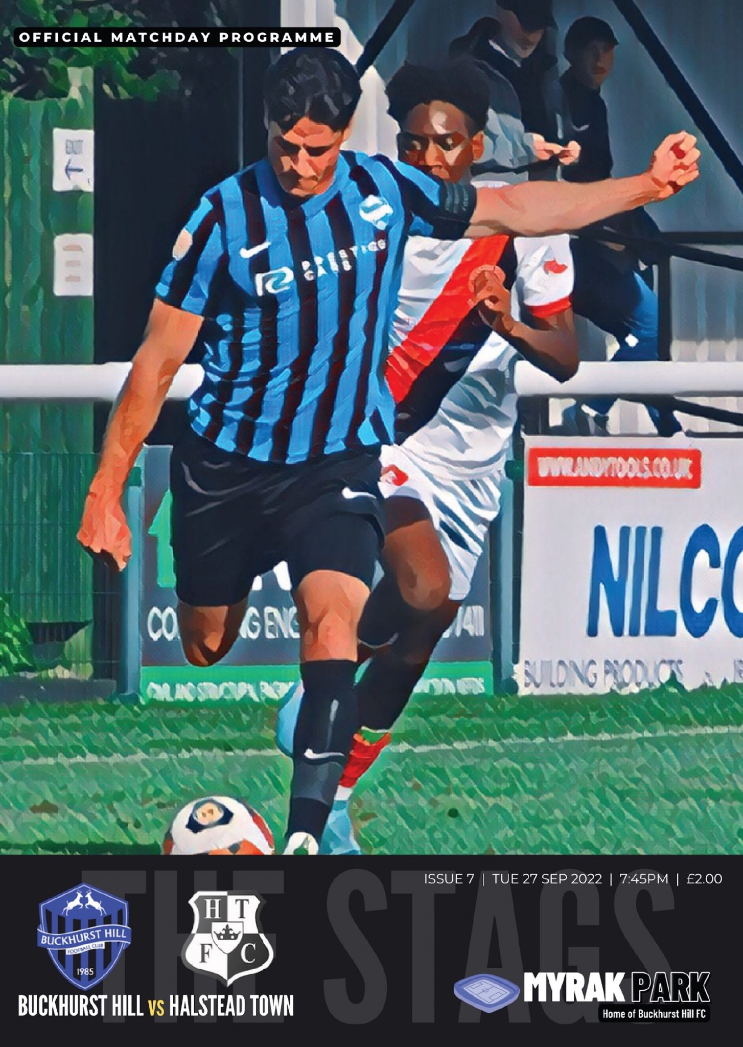 Digital Programme Issue 7 – Halstead Town – BHFC
