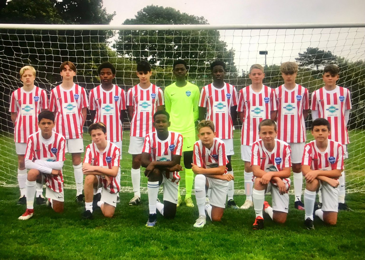 New u14 EJA Away Kit Courtesy of GB Skips – BHFC